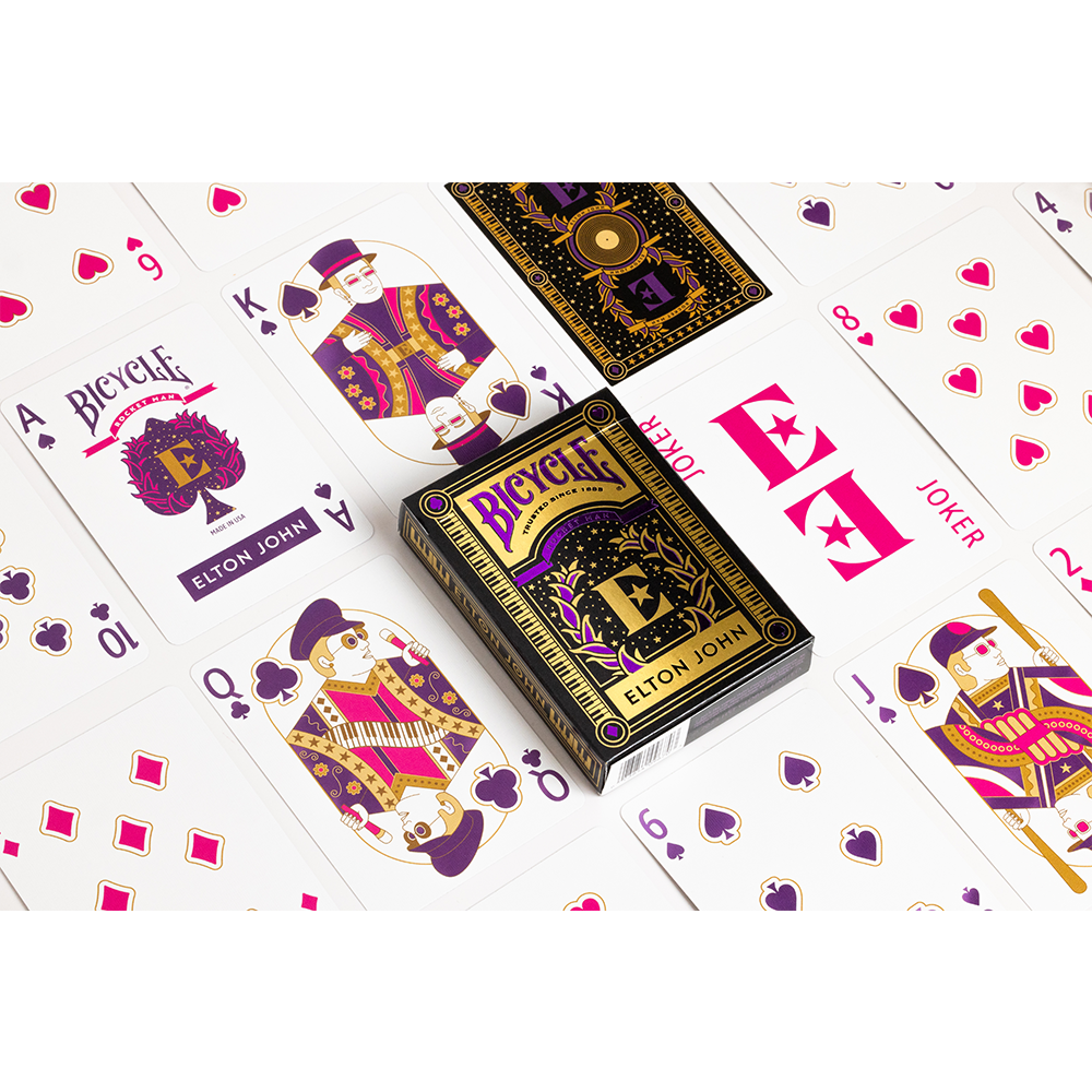 Elton John Playing Cards by Bicycle – Elton John Official Store