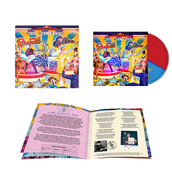 Who Believes In Angels? Limited Edition Tri-Color CD + Brandi Signed A ...