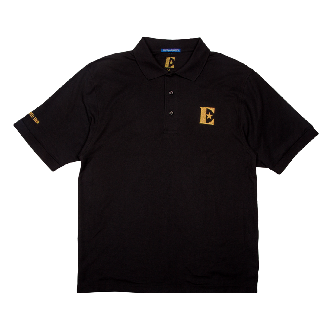 Gold Embroidered Polo - Elton John Official Store