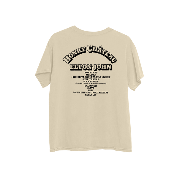 Rocket Club Exclusive Honky Château Tracklist T-Shirt - Elton John ... Rocket Club Exclusive Honky Château Tracklist T-Shirt - Elton John ...